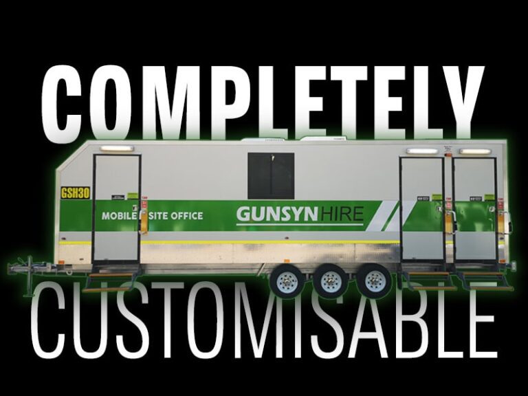 Civil Construction | The Mobile Site Office You Need | Gunsyn Hire